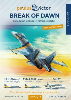 MiG-29 Fulcrum & Su-27 Flanker ukrainische Luftwaffe