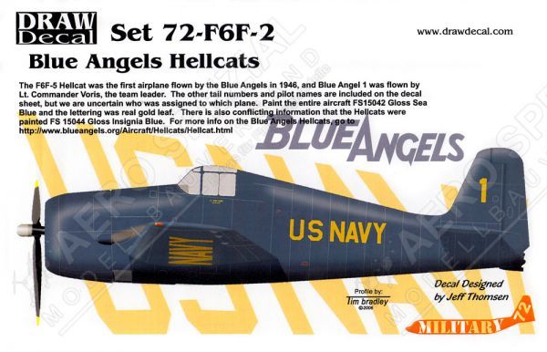 F6F-5 Hellcat Blue Angels
