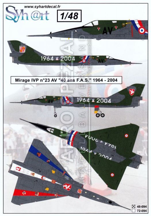 Mirage IVP 40 Years F.A.S.
