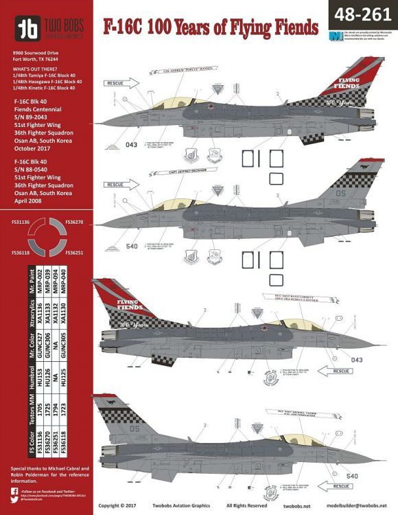 F-16C Block 40 Fighting Falcon 100 Years of Flying Fiends