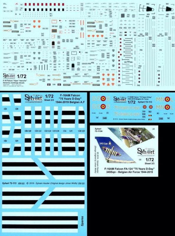 F-16AM Fighting Falcon 75 Jahre D-Day No. 349 Sqn