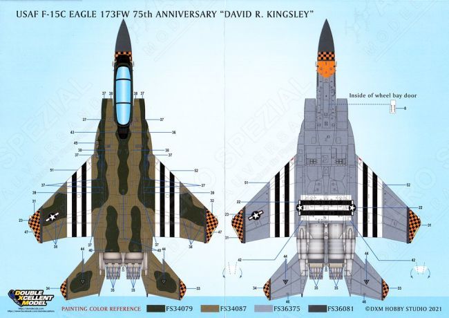F-15C Eagle 75th Anniversary David R. Kingsley