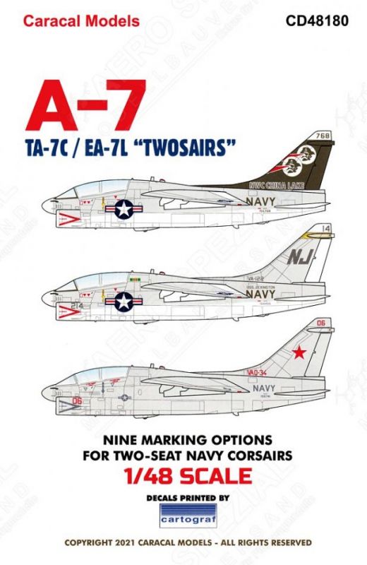 EA-7 & TA-7 Corsair II
