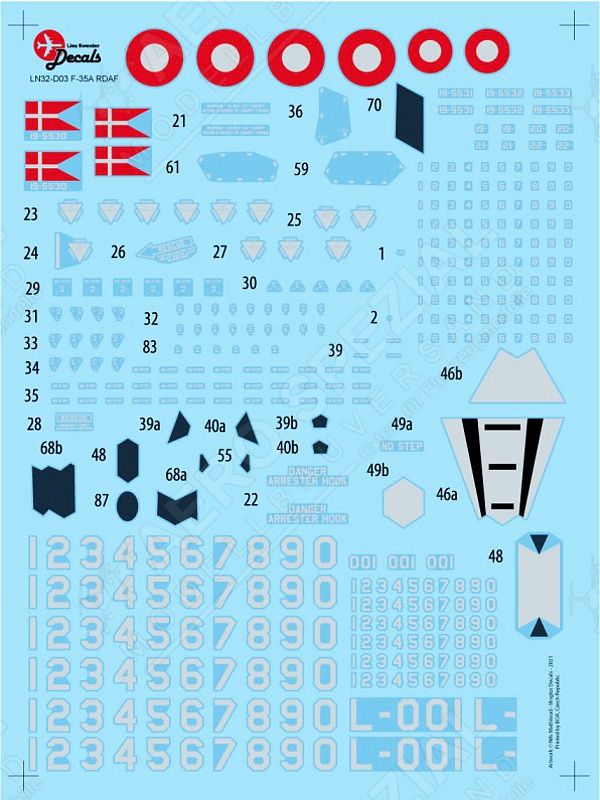 F-35A Lightning II dänische Luftwaffe