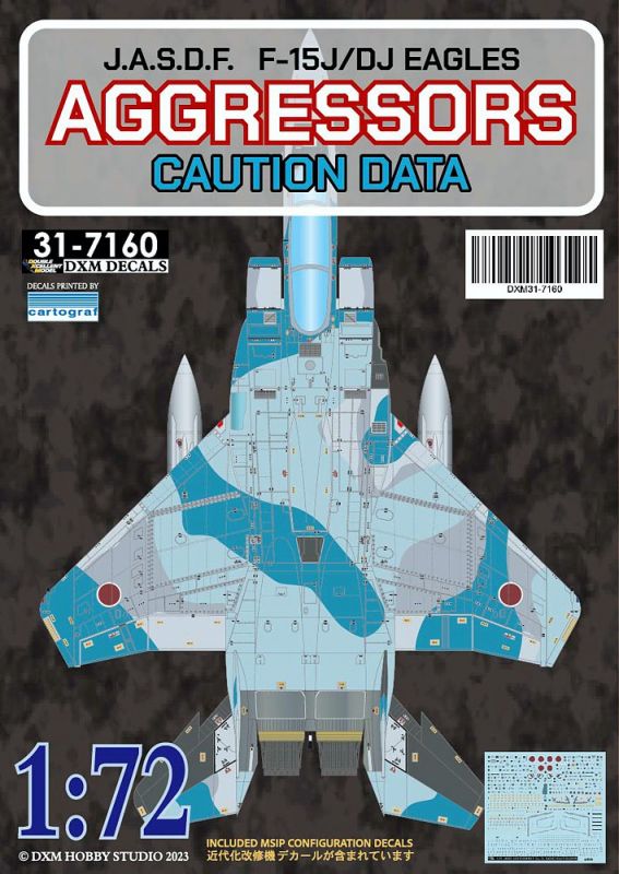 F-15J/DJ Eagle Aggressors Stencils