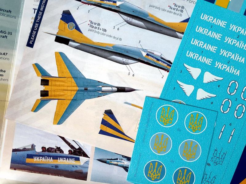 MiG-29 Fulcrum & Su-27 Flanker ukrainische Luftwaffe