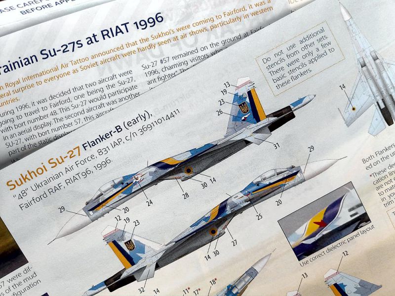 MiG-29 Fulcrum & Su-27 Flanker ukrainische Luftwaffe