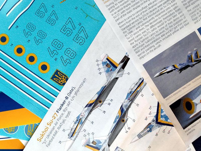 MiG-29 Fulcrum & Su-27 Flanker ukrainische Luftwaffe