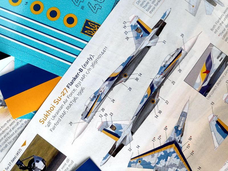 MiG-29 Fulcrum & Su-27 Flanker ukrainische Luftwaffe