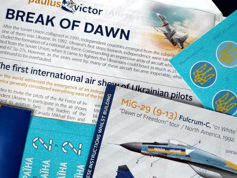 MiG-29 Fulcrum & Su-27 Flanker ukrainische Luftwaffe