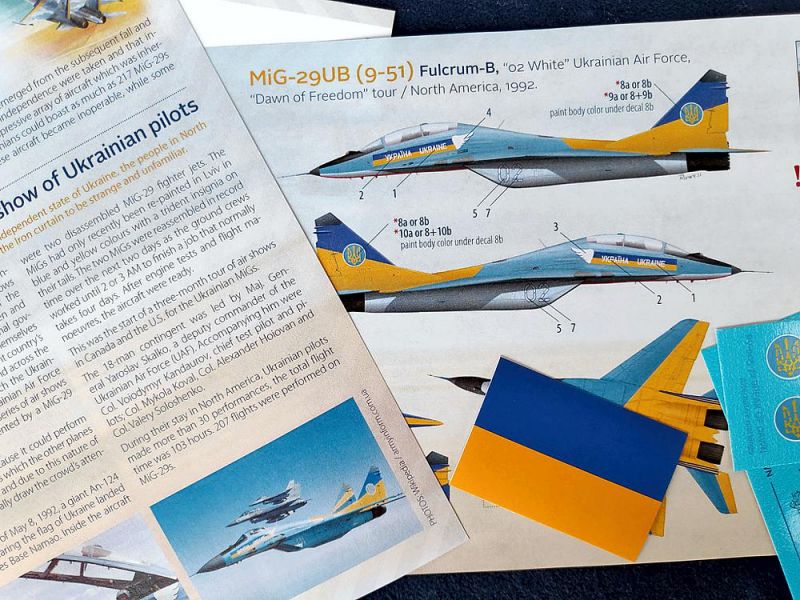 MiG-29 Fulcrum & Su-27 Flanker ukrainische Luftwaffe