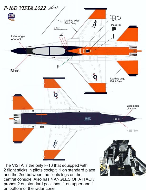 X-62A (NF-16D Block 30F) VISTA